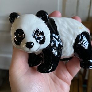Accents | Vintage Ceramic Panda Figurine | Poshmark